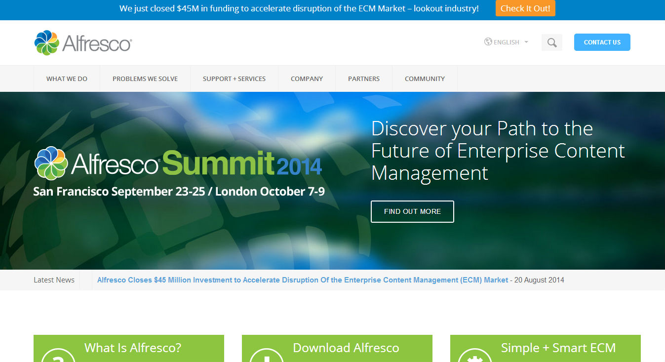 Alfresco secures $45m funding round — Red Herring Alfresco secures $45m funding round — Red Herring